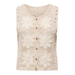 Only Weste 'ONLTara' Damen Gr&ouml;&szlig;e S beige