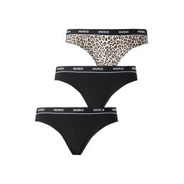 HUGO String Damen Gr&ouml;&szlig;e XL creme / pueblo / schwarz / wei&szlig;
