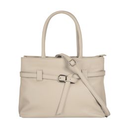 CLUTY Handtasche Damen Gr&ouml;&szlig;e One Size beige