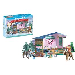 Playmobil Spielzeug-Adventskalender &raquo;Spielbausteine, Weihnachtsbacken Reitercaf&eacute; (71952), Adventskalender&laquo; ab 4 Jahren Made in Europe bunt Einheitsgr&ouml;&szlig;e 