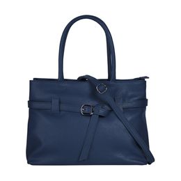CLUTY Handtasche Damen Gr&ouml;&szlig;e One Size blau