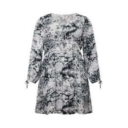 Only Carmakoma Kleid 'CARSNICKA' Damen Gr&ouml;&szlig;e 48 schwarz / offwhite Sommerkleid