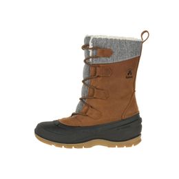 Kamik Boots 'Snowgem' Damen Gr&ouml;&szlig;e 40 braun / graumeliert / schwarz