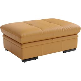 Sit & More sit&more Polsterhocker &raquo;Viola, Leder, B: 102 cm&laquo; mit praktischen Stauraum beige B/H/T: 102cm x 43cm x 68cm, NaturLEDER ,mit Stauraum