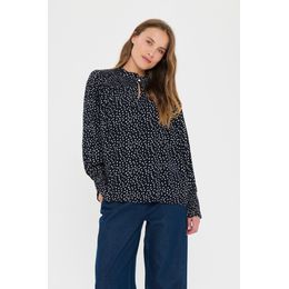 Saint Tropez Bluse 'Malika' Damen Gr&ouml;&szlig;e L nachtblau / mischfarben