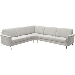 Home Affaire Ecksofa &raquo;Solvaro, optional motorischer Sitzvorzug, Breite 283 cm&laquo; Saugroboter-tauglich, hochwertige Details & sorgf&auml;ltige Verarbeitung 