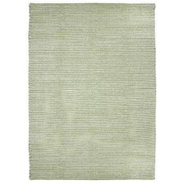 Pad Teppich &raquo;SNAP&laquo; rechteckig 5 mm H&ouml;he handgewebt, reine Wolle, meliert, gestreift, Wohnzimmer Baumwolle, Wolle B : 90cm 1 Stk., 5mm, L: 200cm