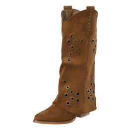 Salinyang Cowboy Boots female size 37 Light brown