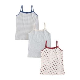 next Undershirt girl size 116 Light beige / Dark blue / Light grey / Red