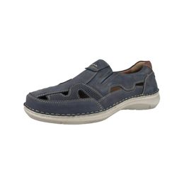 Josef Seibel Sandals 'New Anvers 77' male size 42 marine blue / Dark brown