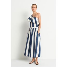 Richroyal Damen RICHROYAL Midirock Regular fit mit Streifenmuster 42