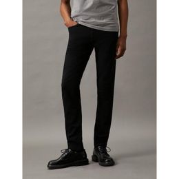Calvin Klein Jeans Herren Slim-fit-Jeans &raquo;SLIM TAPER&laquo; mit Markenlabel schwarz 32, L&auml;nge 32