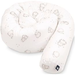Julius Z&ouml;llner Nestchenschlange &raquo;Igelchen&laquo; Made in Germany wei&szlig; Obermaterial: 100% Baumwolle. F&uuml;llung: 100% Polyester Einheitsgr&ouml;&szlig;e