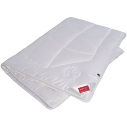 Hefel Naturfaserbettdecke &raquo;Klima Control&laquo; warm 1 Stk. tlg. wei&szlig; Bezug: 100% Baumwolle. F&uuml;llung: 100% Lyocell (TENCEL ) B/L: 135cm x 200cm, warm