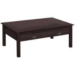 OTTO home Couchtisch &raquo;Laura&laquo; 110/70 cm, mit einer gro&szlig;en Schublade braun B/H/T: 110cm x 42cm x 70cm