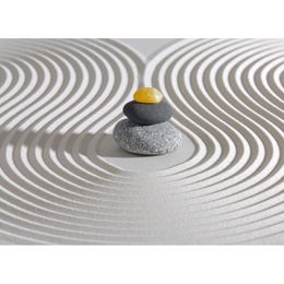 Livingwalls living walls Fototapete &raquo;Designwalls Hot Stone Spa&laquo; glatt Vlies, Wand, Schr&auml;ge, Decke bunt Vlies B/L: 3,5m x 2,55m