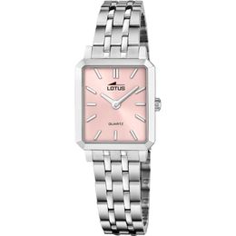Lotus Damen Quarzuhr &raquo;2Gether&laquo; Armbanduhr, Damenuhr, Edelstahlarmband, Ideal auch als Geschenk rosa Einheitsgr&ouml;&szlig;e