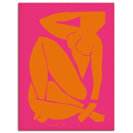 Artland Wandbild &raquo;Nu bleu III. 1952&laquo; Bilder von Frauen 1 Stk. tlg. als Alubild, Leinwandbild, Poster, Wandaufkleber in verschied. Gr&ouml;&szlig;en Leinwand B/H/T: 90cm 