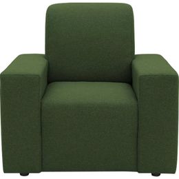 LOOKS by Wolfgang Joop Sessel &raquo;LOOKS X Cocktailsessel&laquo; passend zum Ecksofa LOOKS X gr&uuml;n 100% Polyester Feinstruktur, B/H/T: 88cm x 88cm