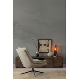 Woood Drehsessel &raquo;Milaro mit Fling-Melange-Bezug und Drehmechanismus B75 x T94 x H88 cm&laquo; Tragkraft 120 kg, Hohe Verschlei&szlig;festigkeit, mittlere 