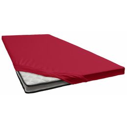 bellana Spannbettlaken &raquo;bellana deluxe f&uuml;r Topper, mit Elasthan, Premium Jersey 230 g/m&sup2;&laquo; mit 5% Elasthan, f&uuml;r Topper mit 4-10cm H&ouml;he, b&uuml;gelfrei, 