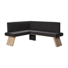 OTTO home Eckbank &raquo;Nina K&uuml;chenbank, Polsterbank, Esszimmerbank, Breite 185x 150 cm&laquo; Moderne Bank in tollen Farben, Anzahl Sitzpl&auml;tze: 5 schwarz 