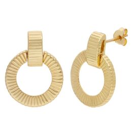 Firetti Damen Paar Ohrstecker &raquo;Schmuck Geschenk Silber 925 Ohrschmuck Ohrringe T&uuml;rklopfer&laquo; gold Silber 925 (Sterlingsilber)