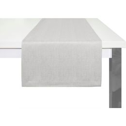 WIRTH Tischl&auml;ufer &raquo;Torbole&laquo; braun Baumwolle, Polyester B/L: 150cm x 40cm, 1 Stk.