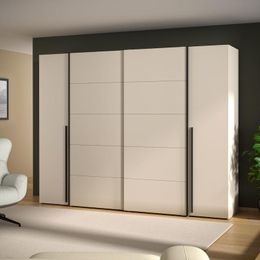 FORTE Kleiderschrank &raquo;Narago, Kombischrank, modernes Design&laquo; B/H/T ca. 270/210/61cm, auch mit Premiumausstattung, Kombination aus Schwebet&uuml;ren mit 