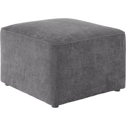 Home Affaire Hocker &raquo;Sundstrup&laquo; Modulserie, individuelle Zusammenstellung grau 100% Polyester B/H/T: 70cm x 47cm x 70cm, Struktur weich