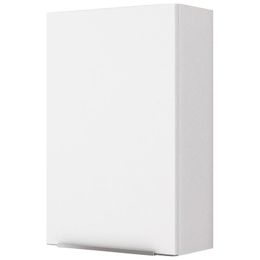Welltime H&auml;ngeschrank &raquo;Matera&laquo; Breite 40 cm, mit hochwertigen matten MDF-Fronten wei&szlig; Holzwerkstoff, MDF wei&szlig;, B/H/T: 40cm x 64cm x 20cm, T&uuml;ren: 1 Stk