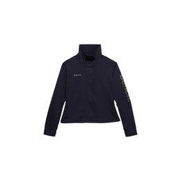 BENCH Zip-Up Hoodie 'Bench x Superdry & Co' female size M Dark blue / Grey