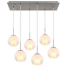 Globo LIGHTING H&auml;ngeleuchte &raquo;BARRY&laquo; E27 1 Stk. H&auml;ngelampe/Pendelleuchte/Esszimmer/Wohnzimmer/Esstisch 6, H: 120cm, 1 Stk.