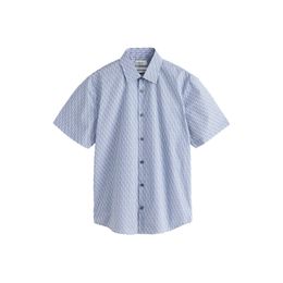 Next Button Up Shirt male size XL Blue / Navy / White