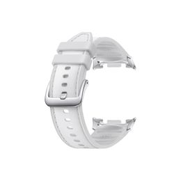 Samsung Wechselarmband &raquo;Hybrid Band (Gr. S/M/L) f&uuml;r Galaxy Watch8 / Watch8 Classic&laquo; wei&szlig; Schnellverschluss, f&uuml;r einfachen Armbandwechsel
