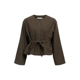 Object Jacke 'OBJDarla' Damen Gr&ouml;&szlig;e S schoko Sommerjacke