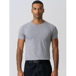 TEESHOPPEN Button Up Shirt ' Muscle T ' male size XXL Grey