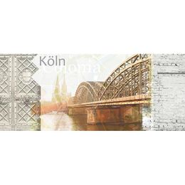 ARCHITECTS PAPER Fototapete &raquo;Colonia&laquo; Vlies, Wand, Schr&auml;ge bunt Vlies B/L: 6m x 2,5m