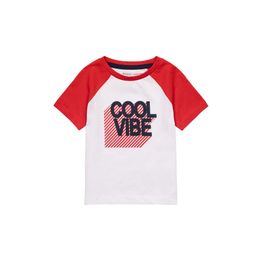 Minoti Shirt Jungen Gr&ouml;&szlig;e 86/92 rot / schwarz / wei&szlig;