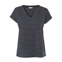 TATUUM T-Shirt 'Lona' Damen Gr&ouml;&szlig;e S dunkelblau / wei&szlig;
