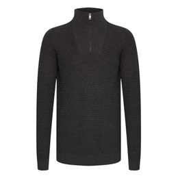 !Solid Pullover ' RECO ' Herren Gr&ouml;&szlig;e S grau