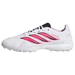 adidas Performance Fu&szlig;ballschuh 'Predator League' Herren Gr&ouml;&szlig;e 46 grau / hellrot / schwarz / wei&szlig;