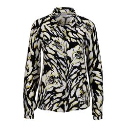 Madeleine Mode Madeleine Bluse Damen Gr&ouml;&szlig;e XL kiwi / schwarz / wei&szlig;