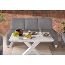 exxpo - sofa fashion Polsterbank &raquo;Intenso, Sitzbank, Breite 162 cm, wahlweise in Leder oder Textil&laquo; hohe Bodenfreiheit, frei im Raum stellbar, hoher 