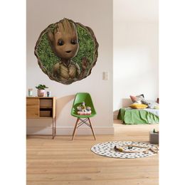 Komar Fototapete &raquo;Groot Little Twig&laquo; Comic bedruckt glatt gr&uuml;n Vlies B/L: 125m, Rollen: 1