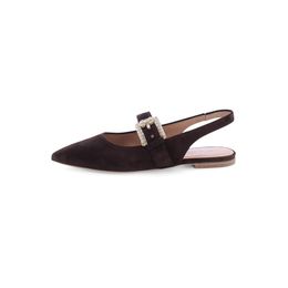 Kennel & Schmenger Ballerina 'GRETA' Damen Gr&ouml;&szlig;e 40/40.5 dunkelbraun Sommerschuhe