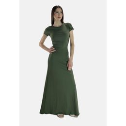 Elara Kleid Damen Gr&ouml;&szlig;e 34/42 dunkelgr&uuml;n Sommerkleid