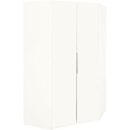 wimex Eckkleiderschrank &raquo;Level by fresh to go&laquo; wei&szlig; B/H/T: 216cm