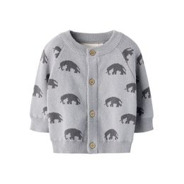 NAME IT Knit Cardigan kids size 62 Grey / Smoke grey