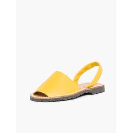 Pisamonas Sandale M&auml;dchen Gr&ouml;&szlig;e 36 gelb